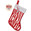 Bacon Stocking - Bacon Red & White Holiday Christmas Stocking