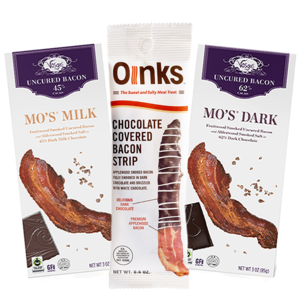 Bacon Chocolate Sampler Pack (3 pc Gift Set) - Vosges Milk & Dark ...
