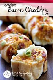 Loaded bacon cheddar loaf!