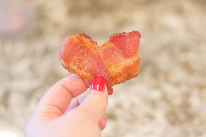 Bacon hearts!