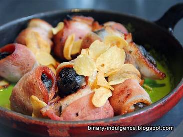 Bacon wrapped snails!