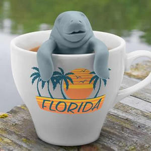 Manatea Tea Infuser - Florida Manatee Sea Cow Loose Leaf Tea Leaves Mug ...