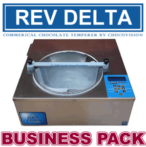 Chocovision Revolation Delta (Rev Delta) Commercial Chocolate Tempering ...