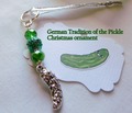Pickle Christmas Ornament - German Pickle Holiday Tradition - Handmade ...