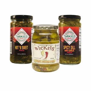 Spicy Pickle Combo Gift Pack - Wickles Pickles, Tabasco Hot N Sweet ...